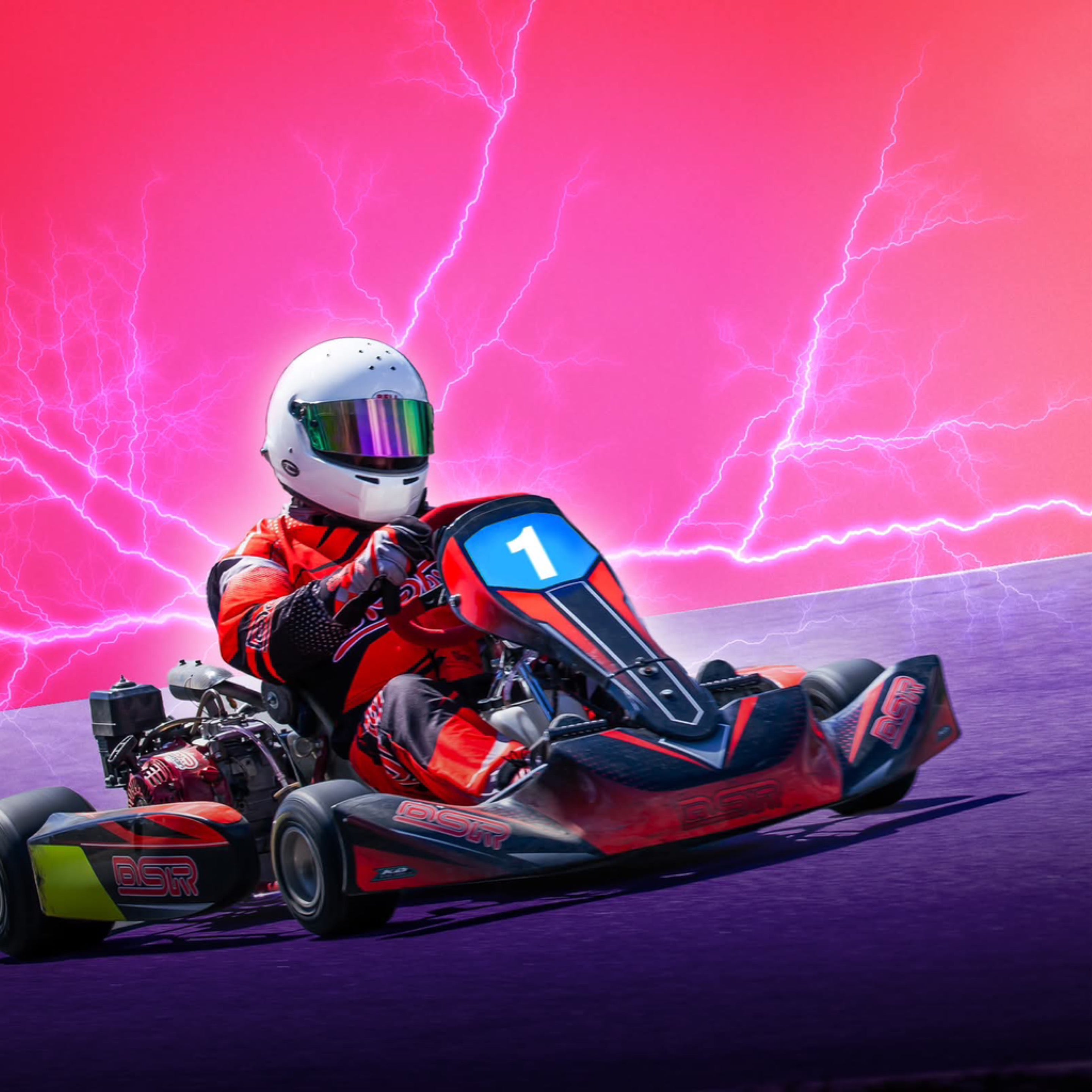 DSR Predator Twin Enduro Chassis | DS Racing Karts